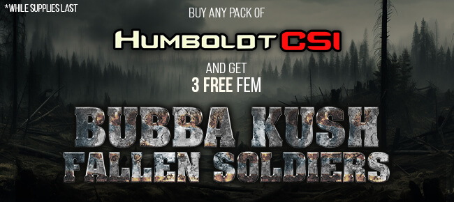 The Attitude Seedbank - Humboldt CSI Seeds HP13 S1 (Hash Plant)