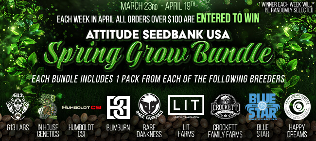 The Attitude Seedbank USA - Promotions, Deals and Discounts
